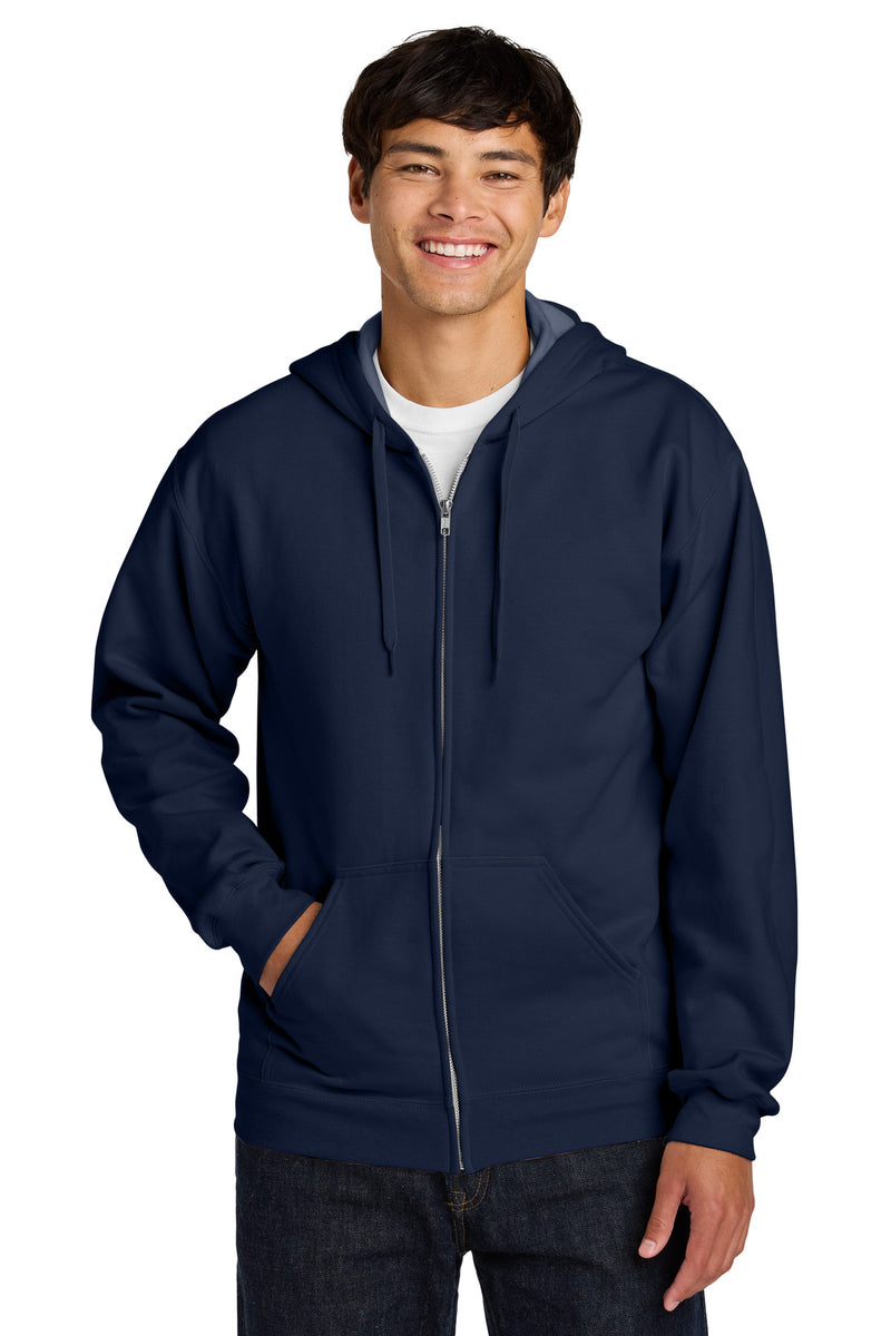 Gildan Softstyle® Midweight Fleece Full-Zip Hooded Sweatshirt SF600 ...